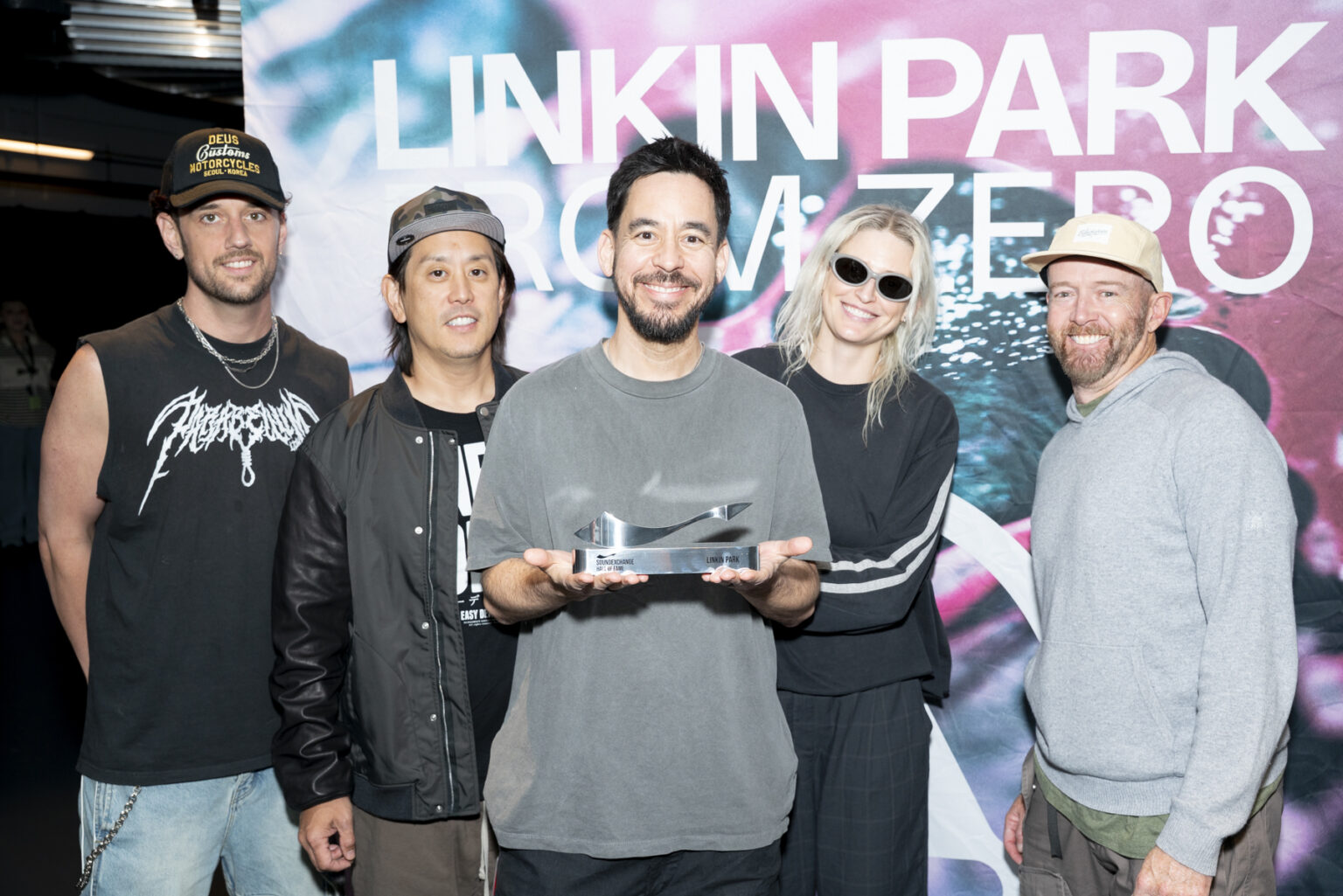 LINKIN PARK HONORED WITH SOUNDEXCHANGE HALL OF FAME AWARD ...